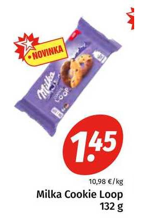 Milka Cookie Loop 132 g v akcii | Zlacnene.sk