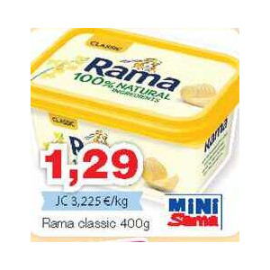 MINI Rama classic 400g v akcii | Zlacnene.sk