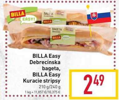 BILLA Easy Pečené kuracie stehno 100 g po upečení v akcii | Zlacnene.sk